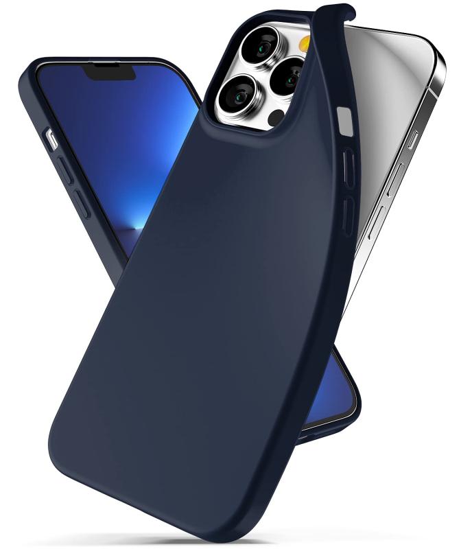 Goospery iPhone 13 Pro Max 用 ケース TPU 薄型 軽量 さらさら な軽くて柔い スリムフィット 6.7 インチ、アイフォン13 Pro Max ケース シルキーテクスチャー 豊かで鮮明なカラー 柔軟なTPUプロ...