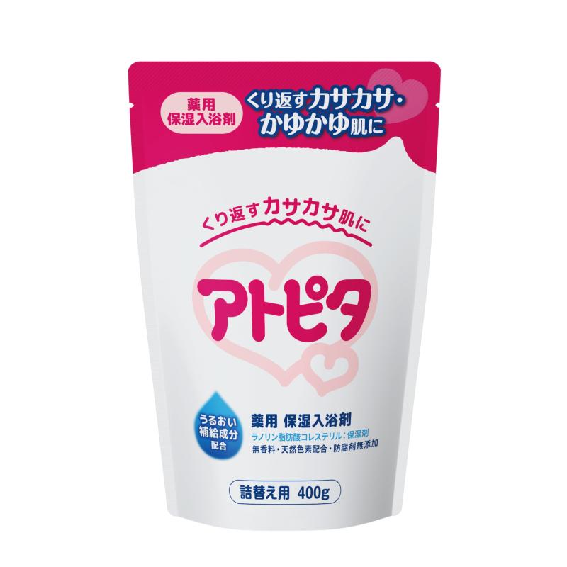 アトピタ 薬用入浴剤 ボトルタイプ男女共用<b>対象年齢 :</b> 0か月から<b>製造国 :</b> 日本ブラント名: アトピタメーカー名: 丹平製薬