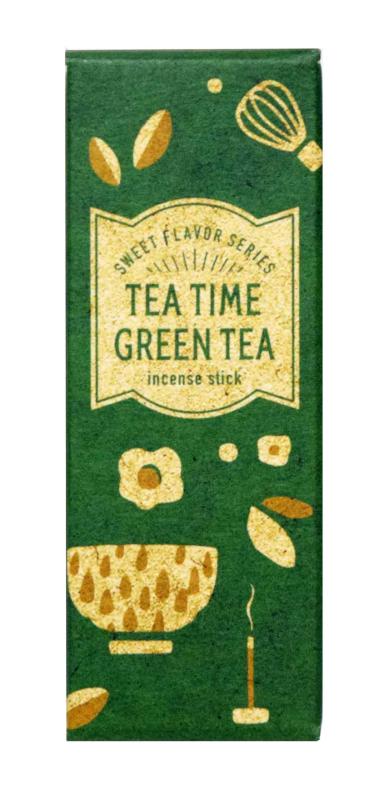 丸叶むらたのお線香 TEA TIME GREEN TEA ハーフ寸サック入 GT-09