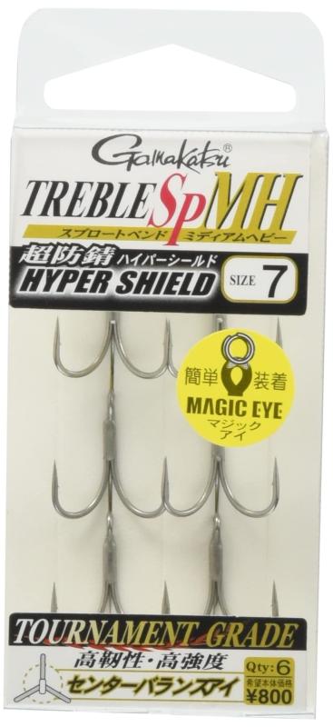 がまかつ(Gamakatsu) トレブルフック バラ トレブルSP-MH #7
