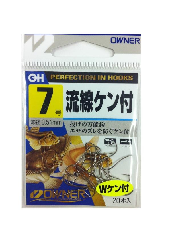 OWNER(オーナー) バラ 白 流線ケン付 7号