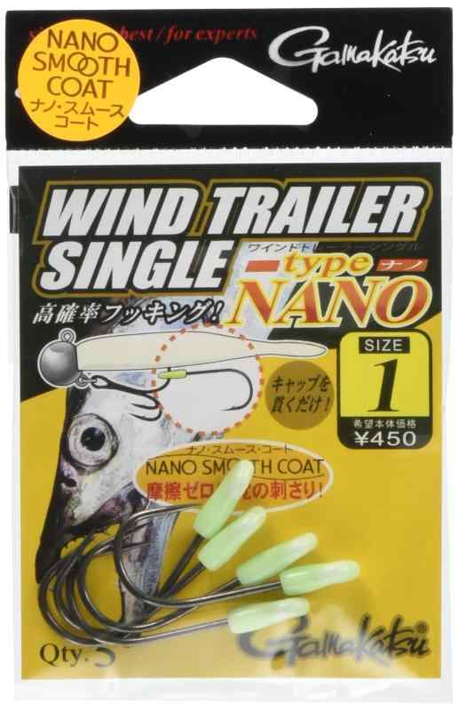 がまかつ(Gamakatsu) ワインドトレーラー シングル タイプナノ #1.