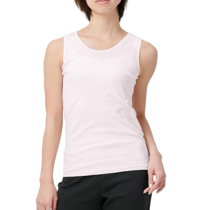 [ITOART] 日本 製 綿100％ 下着 レディース ラン型インナー【生産国】日本製【適応胸囲（cm）】M 79～87／L 86～94【驚くほど汗を吸ってすぐ乾くから暑い夏にぴったり】肌着の原点に戻り、国産ならではの「糸」「編み」「加工...