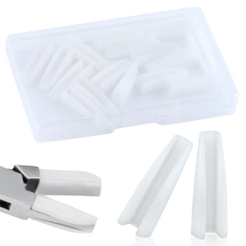 LEONTOOL テンプル用ヤットコ ドライバー付属 メガネ修理キット フレーム固定 眼鏡アジャストプライヤー 口部の樹脂パーツ 取り替え用パーツ