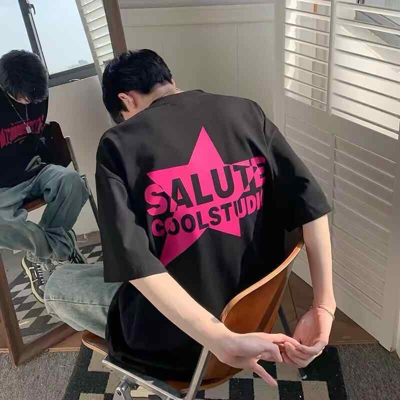 ・スタイル: 韩版・图案: 格子・版型: 宽松型・适合人群: 青少年・款式: 套头・领型: 圆领・袖丈: 半袖・是否连帽: 连帽・厚薄: 薄款・袖型: 常规・カラー: 黒色,白色・サイズ: S,M,L,XL,2XL,3XL,4XL・主な素材...