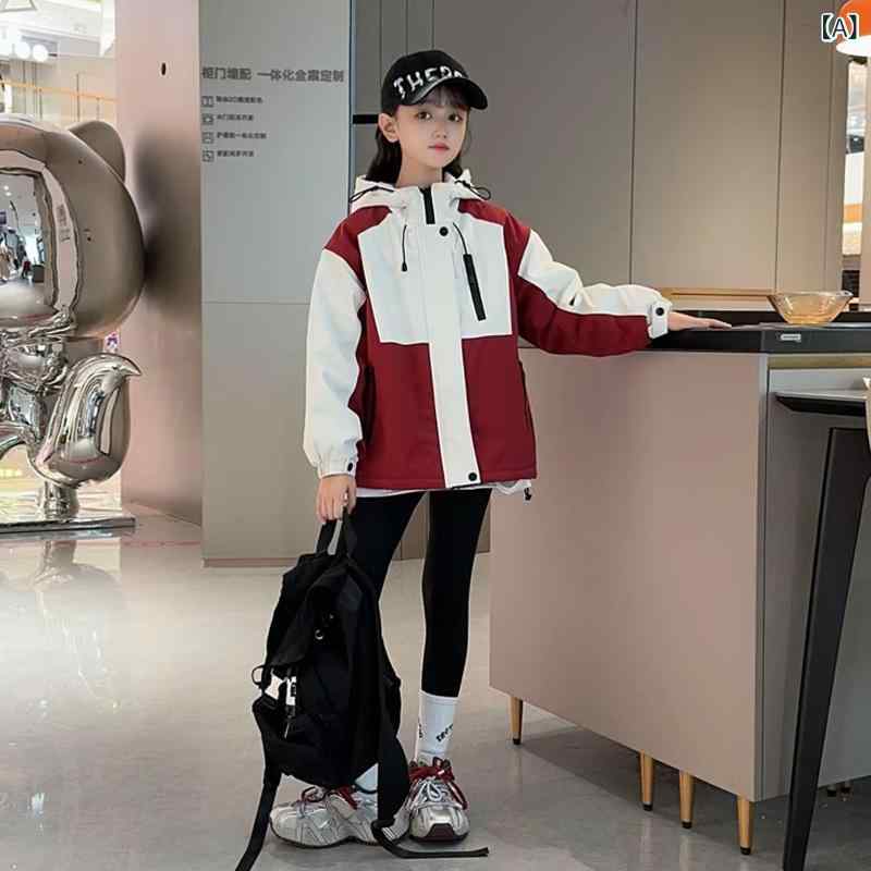 ・対象: 女・カテゴリ: 童外套/ジャケット/コート・スタイル: スポーツ・パターン: その他・厚さ: 加厚・フード: フード付き・エレメント: ストリート・袖丈: 長袖・素材: ポリエステル繊維80%・裏地: ポリエステル繊維80%・裏地...