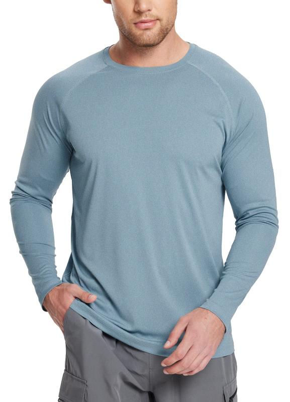 [baleaf] [バリーフ] メンズ 長袖シャツ tシャツ インナーシャツ uvカット UPF50 吸汗 速乾 通気 ストレッチ 春夏 スポーツ ランニング