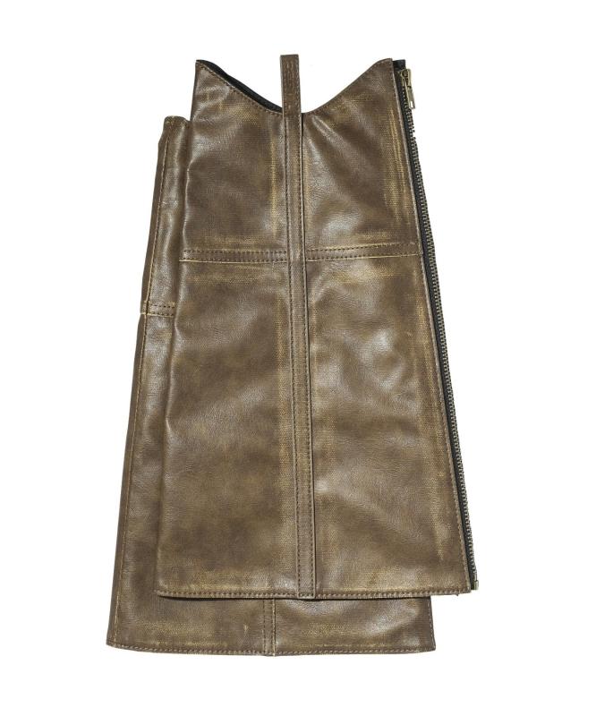 X-girl(エックスガール) レッグウォーマーFAUX LEATHER LEG WARMERレディース【サイズ】高さ38cm/履き口15cm/裾幅20cm＼秋冬シーズンのスタイリングにプラスしたいフェイクレザー素材のレッグウォーマー／トレ...