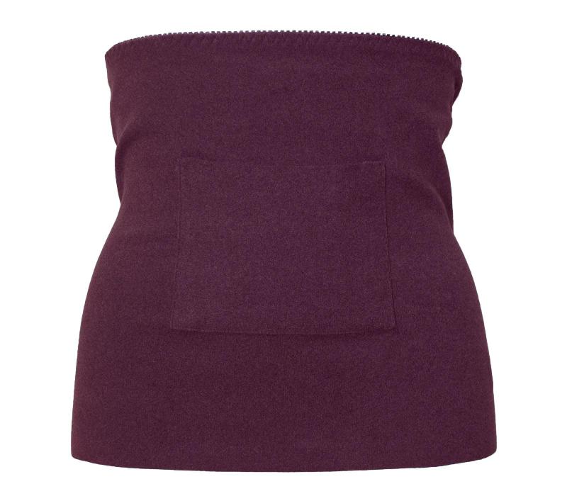 [Chica Hurra] レディース インナー 女性 無地 シンプル ストレッチ なめらか 腹巻 温活 冷え 防寒 起毛【 内容 】 ポケット 付き 裏起毛 腹巻き【 カラー 】ブラック グレー エンジ　【 サイズ 】M - L / L ...