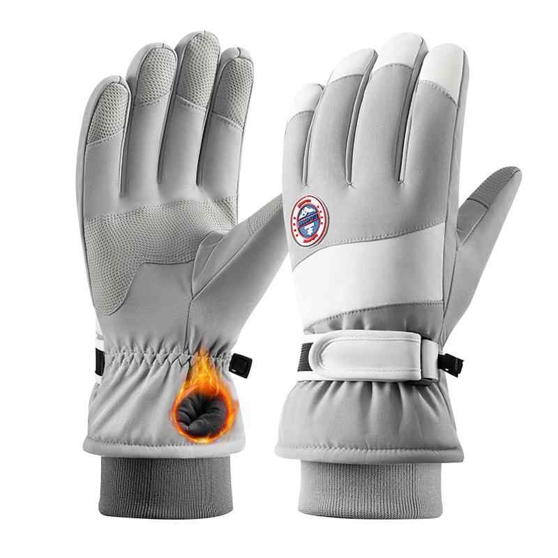 [YUMISS] スキーグローブ 防寒手袋 レディース【三層防風防寒素材・超蓄熱保温裏起毛で零下20℃も暖かい】あったか 通気性 透湿性 滑り止め タッチパネル対応 スノーボード バイク 登山 お釣【三層生地・保温性MAX】撥水性・防風性・...