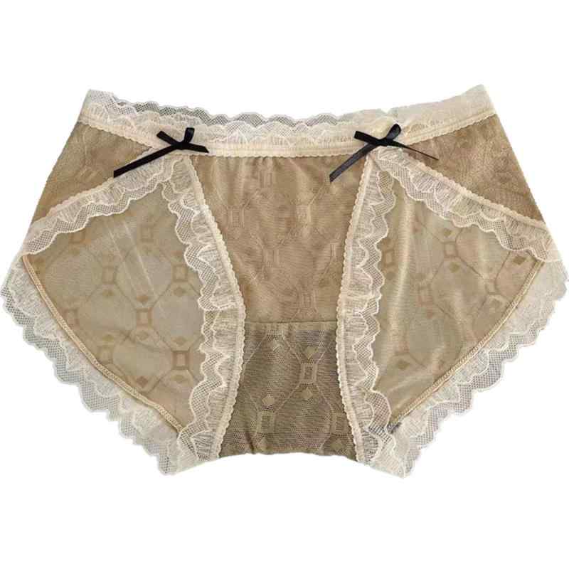 [ホワイトファング] ショーツ パンツ 下着 リボン かわいい レース フリル シースルー インナー レディース TT423透け感たっぷりのシースルーデザインとフリルがかわいい レディース デザイン おしゃれ ショーツ。やわらかいデザインで...