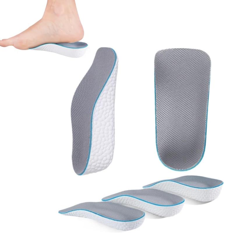 Ankeny シークレットインソール 1.5/2/3cm身長アップ かかと U字型ヒール身長アップ 中敷き 衝撃吸収/立ち仕事/横滑防止/男女兼用/超軽量 高さ【アーチサポート＆U型サポート】かかとにぴったりフィットし歩行をサポート甲周りが...