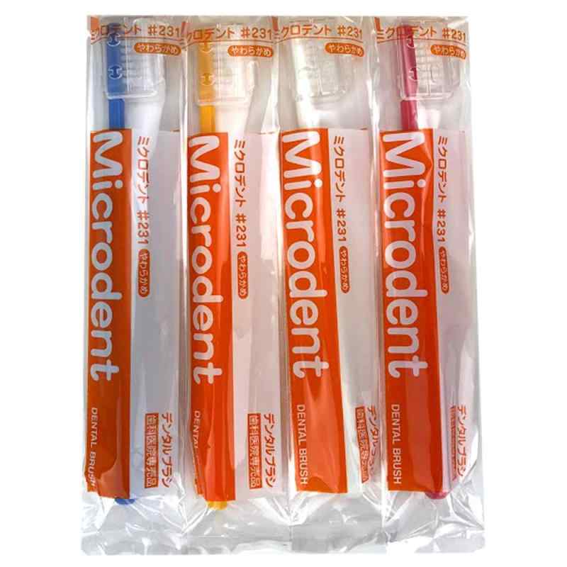 白水貿易 ミクロデント(Microdent) 10本ミクロデントは歯間部や歯頸部、最後方臼歯も容易にブラッシングできる、扱いやすくコストパフォーマンスにも優れたデンタルブラシです。ブラシ素材にはデュポン社の『タイネックス』を使用し弾力性にも...