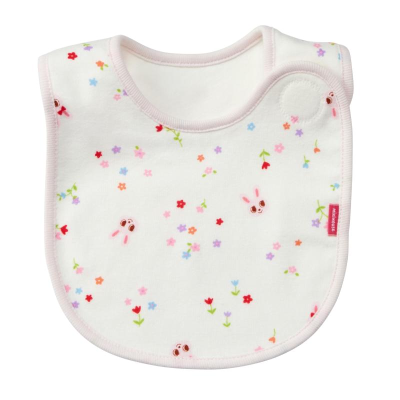 [ミキハウス] スタイ よだれかけ ビブ 日本製 はっ水 男の子 女の子 ベビー キッズ 赤ちゃん ベビー服 出産祝い ギフト 子供服 40-2943-147（表地）フライスプリント、（裏地）フライス、（中層）エステルはっ水（表地・裏地） ...