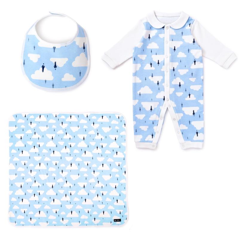 COLORFUL CANDY STYLE おくるみ・スタイ（丸型タイプ） 2点セット 3点セット(ロンパースあり) 男の子 女の子 ジェントルマン リボン polka dot large(black) polka dot large(white)