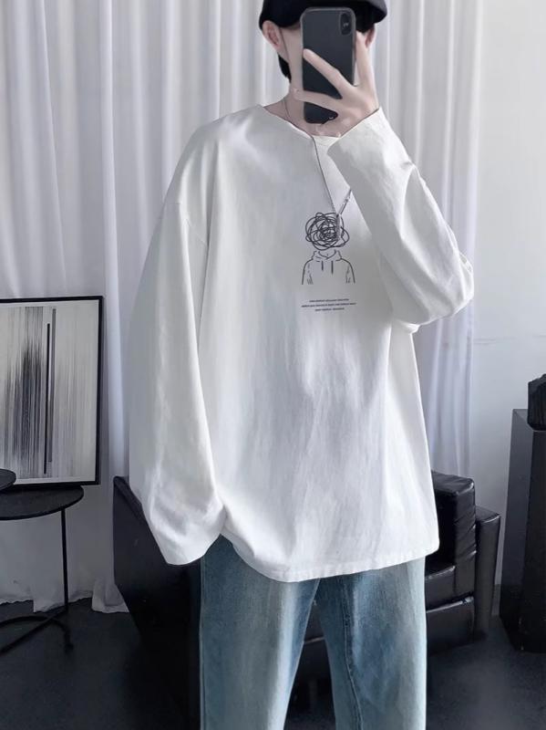 ・カテゴリ: Tシャツ・スタイル: 港風・主な素材: ポリエステル100%・柄: 卡通・版型: ワイド・適合シーン: 休闲・スタイル詳細: プリント・プリントテーマ: 卡通アニメ・スタイル: プルオーバー・ネックライン: ラウンドネック・袖...