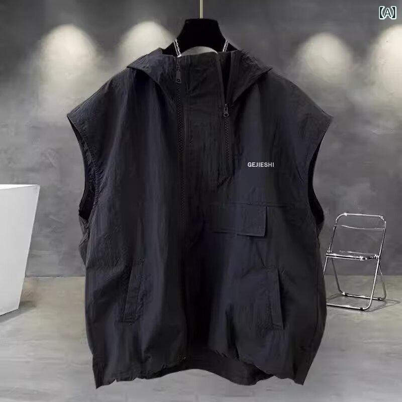 ・版型: タイトフィット・柄: ロゴ・主な素材: ポリエステル100%・適用シーン: 日常・スタイル: 韓国風・カラー展開: ブラック、ホワイト、カラー・サイズ展開: S、M、L、XL、2XL、3XL・厚み: 薄手・詳細: 無地、ジッパー、...