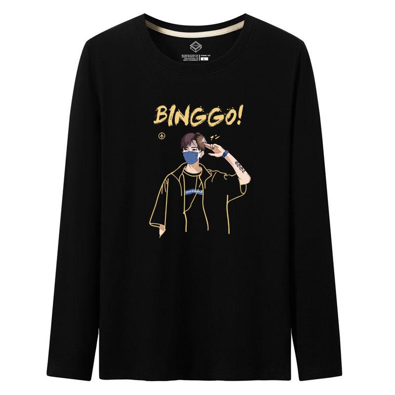 ・カテゴリ: Tシャツ・スタイル: カジュアル・主な素材: 綿100%・袖丈: 長袖・柄: 卡通・ネックライン: クルーネック・カラー展開: 白色、卡其色、黒色、浅灰色、深灰、酒紅、豆緑、霧青・サイズ展開: S、M、L、XL、XXL、3XL...