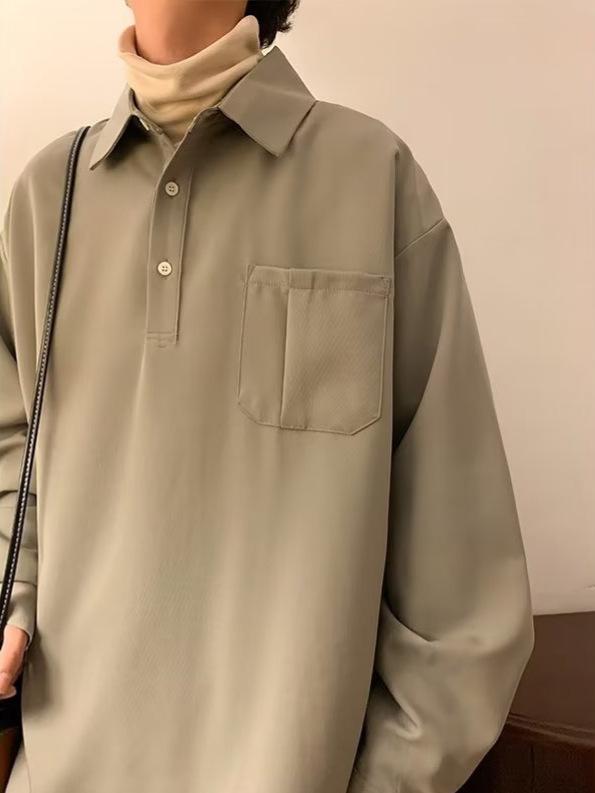 ・スタイル: 韓版・カテゴリ: フーディー/ニット・款式: 開衫・領型: 翻領・袖長: 長袖・袖型: 常规・門襟: 単排扣・厚薄: 普通・主面料成分: 聚酯纤维100%・面料名称: 棉類混紡・適用シーン: 休間・柄: 純色・款式細節: 多口...