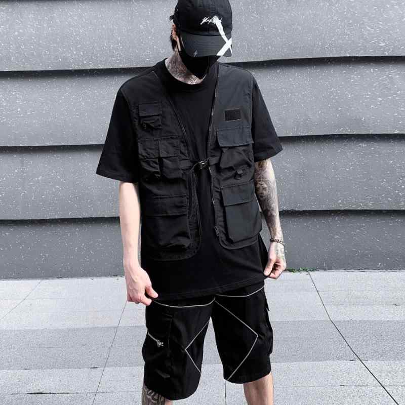 ・カテゴリ: Tシャツ・スタイル: 韓版・主な素材: 綿90%・柄: 無地・版型: ワイド・適合対象: 青少年・ネックライン: クルーネック・袖丈: 短袖・厚み: 普通・カラー展開: ブラック・サイズ展開: M,L,XL,XXL・袖型: 普...