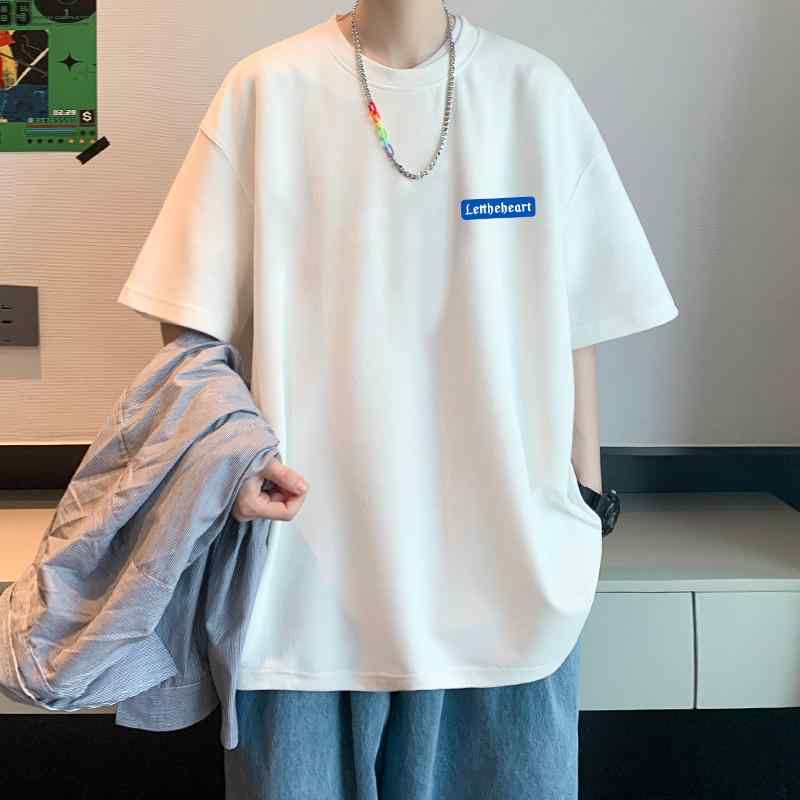 ・カテゴリ: Tシャツ・スタイル: 韓版・主な素材: ポリエステル95%・柄: 単色・版型: ゆったり・袖丈: 短袖・ネックライン: ラウンドネック・フード: なし・厚み: 普通・袖型: 標準・カラー展開: 白色、黒色、藍色、緑色・サイズ展...