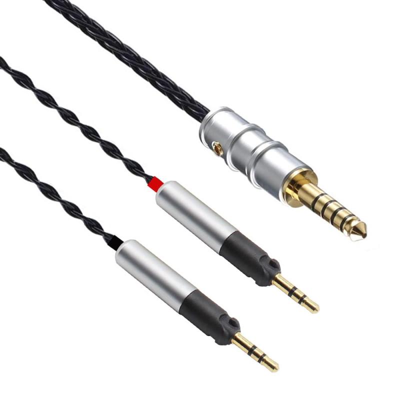 waveman リケーブル ath-r70x r70x 変換 バランス ケーブル 7N 単結晶銅 4.4mm 変換 ケーブル 4.4 mm オーディオ 8芯 ヘッドホン 延長 コード 1.2m 4.4mmプラグリケーブル r70x ath-...