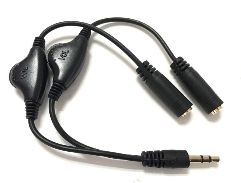 Access 【ボリューム調節 ダイヤル付き】 3.5mm ヘッドホン 延長 分岐 ケーブル 20cm M112ヘッドホンやイヤホンにボリュームコントロールを付加するためのオーディオ延長分岐コードです。微調整しやすいダイヤル式です。 最小位...