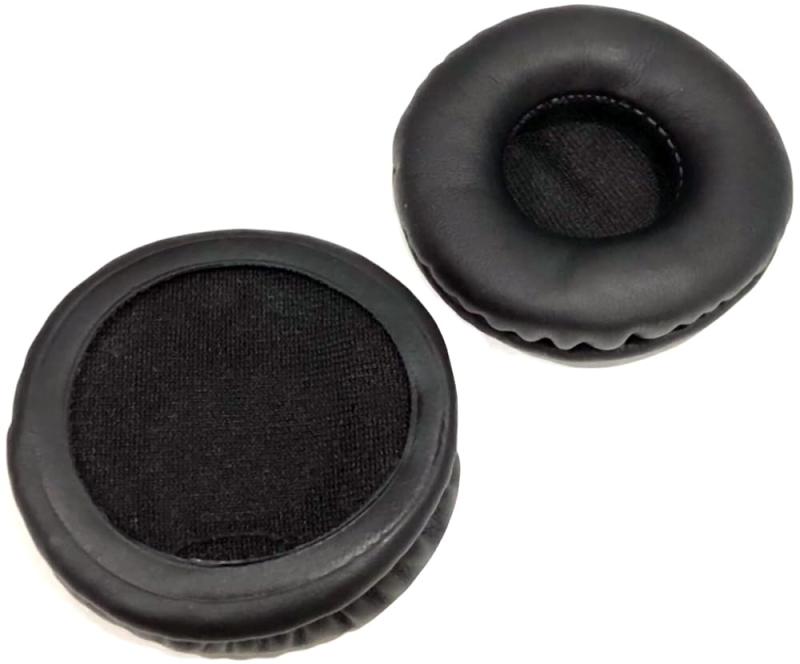 オーディオファン レザーイヤーパッド 交換用 汎用 ブラック 製品サイズ 直径約 52mm 1ペア ヘッドホン ソフトフォームヘッドホン用の汎用交換用軽量レザーイヤーパッド1ペアのセットです。ソフトフォームを内蔵した快適なフィット感とレザー...