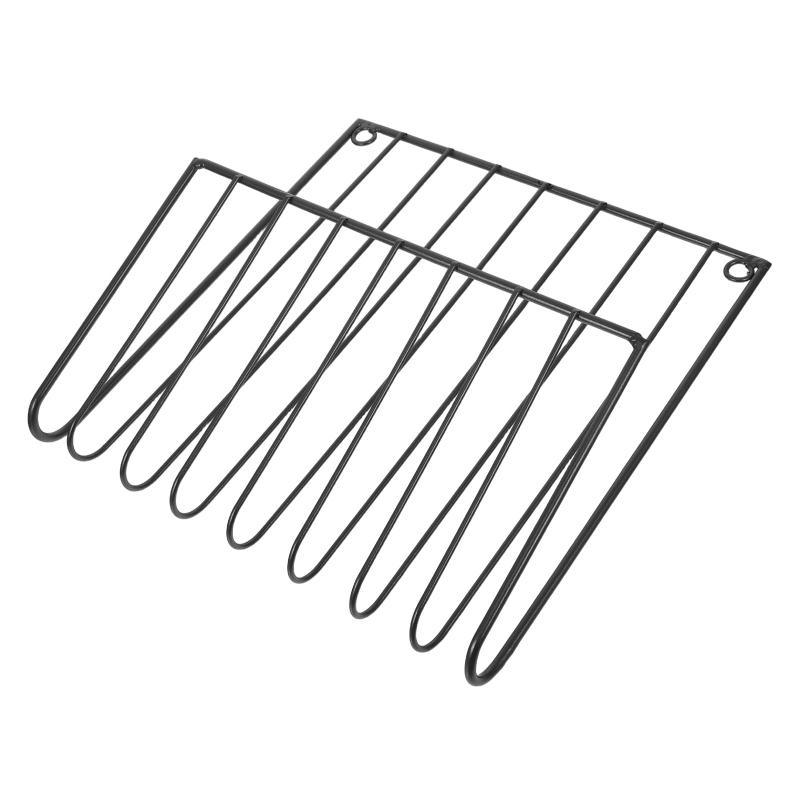 LIFKICH 壁掛けマガジンラック 10.24X9.84X2.76インチ 金属製ファイルオーガナイザー 壁収納ラック 書類・雑誌・郵便物整理 ホームオフィス用 壁掛け書類ホルダー 多目的壁掛けマガジンラック頑丈な構造と耐久性：金属製ワイヤ...