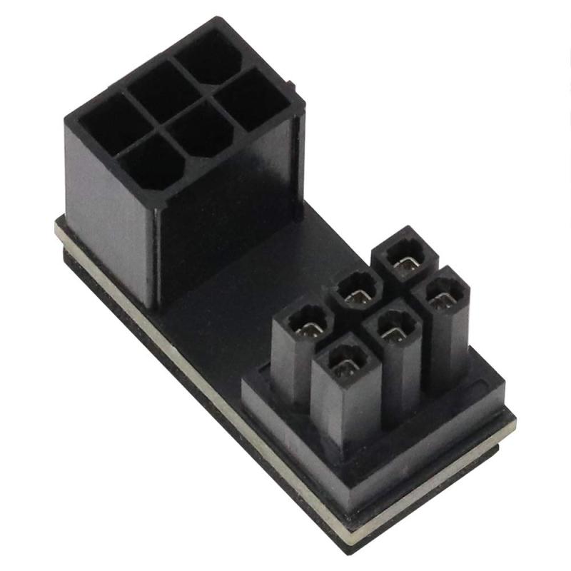 アイネックス(AINEX) PCI Express用電源変換アダプタ C字型 6ピン下ラッチ用