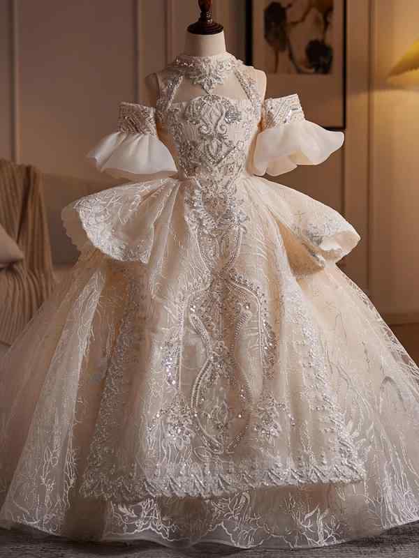 ・カテゴリ: 童礼服・対象年齢: 中小童(3~8歳)・対象身長: 100cm,110cm,120cm,130cm,140cm,150cm,160cm・対象性別: 女・スタイル: 公主・主な素材: 聚酯纤维20%・裏地素材: 聚酯纤维80%・...