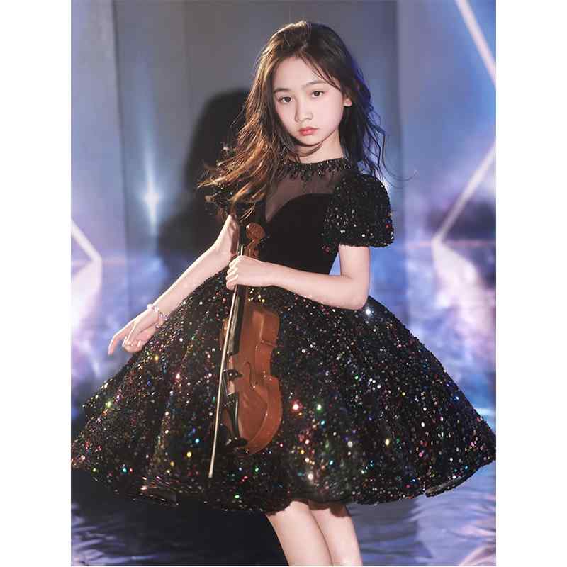 ・カテゴリ: 童礼服・対象年齢: 中大童(8歳以上、140cm以上)・対象性別: 女・スタイル: 公主・要素: セットアップ、可愛い、プリンセス、チュール・面料: 化粋混紡・主面料成分: ポリエステル50%・裏地成分: ポリエステル50%・...