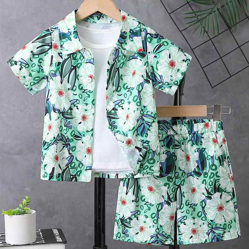 ・性別: 男・スタイル: 欧米・カテゴリ: 童セット・セット内容: 2点セット・袖丈: 短袖・パンツ丈: 短パン・主な素材: ポリエステル100%・生地加工: 柔らか処理・厚み: 薄手・フード: なし・留め具: シングルボタン・カラー展開:...