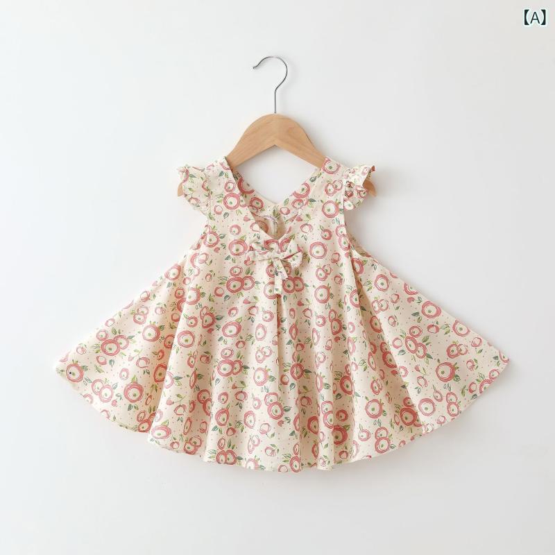 ・カテゴリ: 連衣裙・スタイル: 公主・主な素材: 綿100%・柄: 花朵・カラー展開: 绽放玫瑰花,緑底桃花,緑枝小碎花,紅小圓点,字母蝴蝶結,紫色向陽花,小橘子,金色小花・サイズ展開: 80cm,90cm,100cm,110cm・袖丈:...