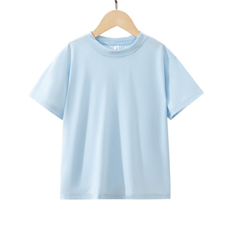 ・カテゴリ: 童Tシャツ・スタイル: カジュアル・主な素材: 尼龍88%・袖丈: 短袖・ネックライン: クルーネック・柄: 無地・機能: 吸湿排汗・カラー展開: ホワイト、ライトブルー、ピンク、ライトグリーン、ライトパープル、ライトグレー、...