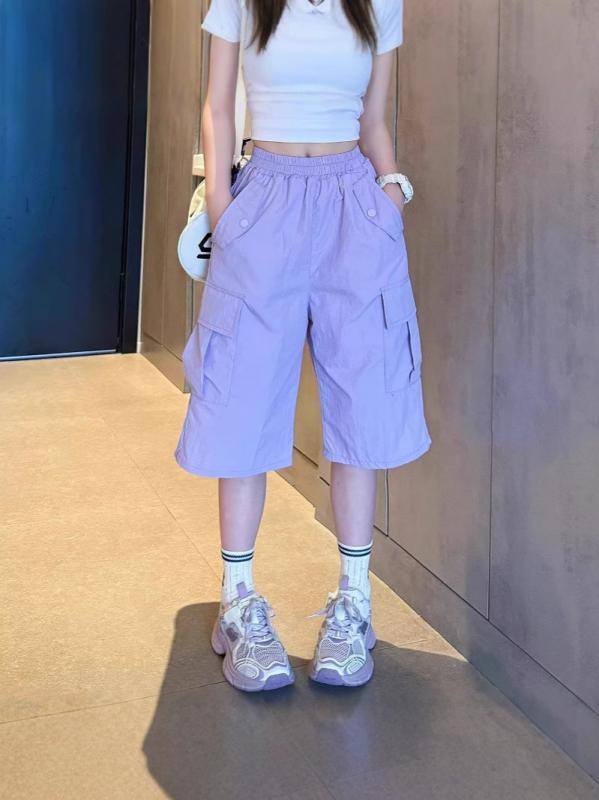・スタイル: 休闲・素材: 冰丝・パンツ丈: 短パン・主素材: ポリエステル繊維100%・対象性別: 女・対象年齢: 中小童(3~8歳、100~140cm)・対象身長: 120cm,130cm,140cm,150cm,160cm,170cm...