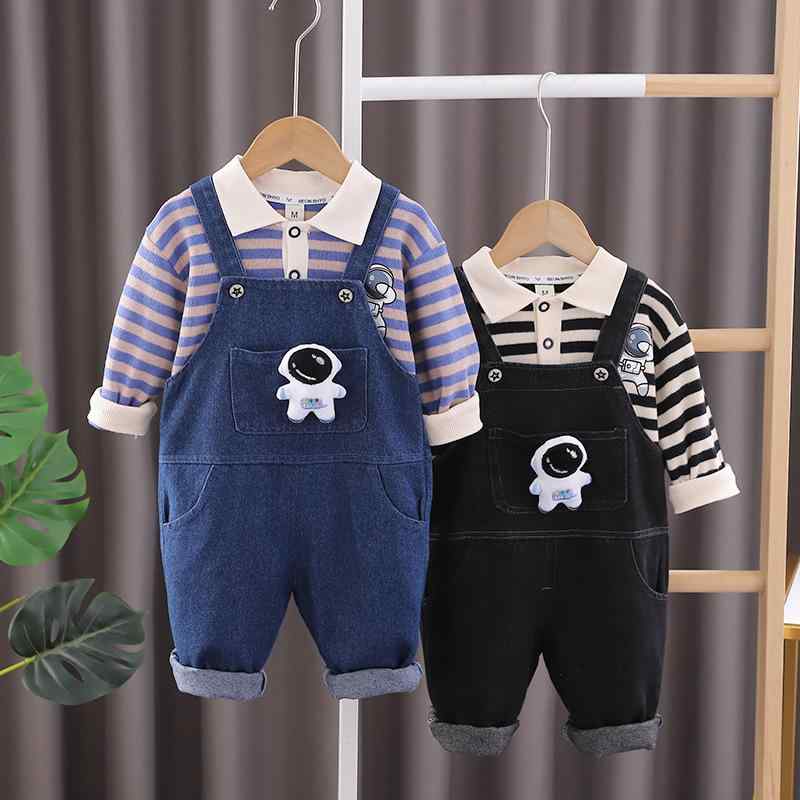 ・適用性別: 男・スタイル: 韓版・セットタイプ: ズボンセット・セット数: 2点セット・適合年齢: 1〜3歳・袖丈: 長袖・フード: なし・パンツ丈: 長ズボン・生地加工: 柔軟処理・厚み: 普通・柄: 卡通・要素: セット、卡通、背带、...