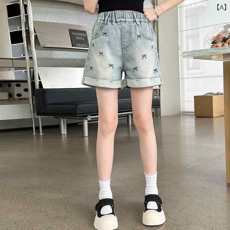 ・カテゴリ: 牛仔短裤・スタイル: 韩版・主な素材: 綿50-70%・対象性別: 女・対象身長: 120cm,130cm,140cm,150cm,160cm,170cm・対象年齢: 8歳以上・パンツ丈: 短パン・デザイン: 純色・要素: ス...