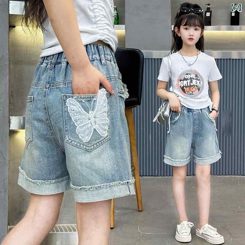 ・スタイル: ファッション・主な素材: コットン・主面料成分含量: 65%・カテゴリ: デニムパンツ・性別: 女性・対象年齢: 中大童(8歳以上)・対象身長: 140cm以上・パンツ丈: ショートパンツ・腰位置: 高腰・ウエスト: ゴム腰帯...