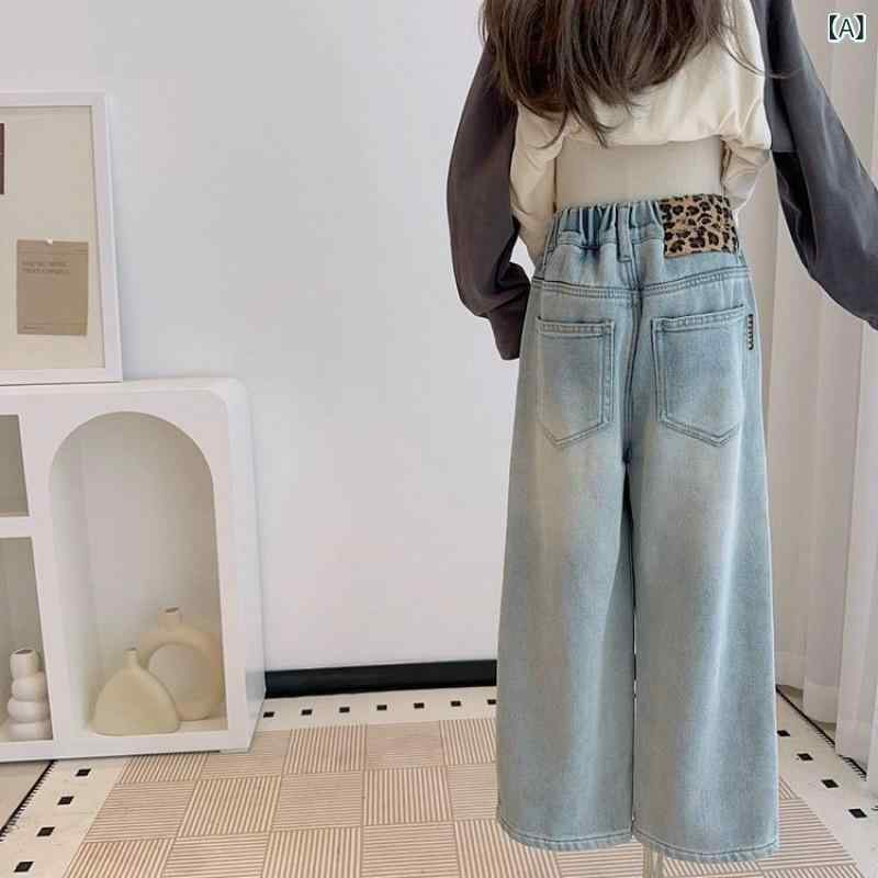 ・スタイル: 甘め・パンツ丈: 7分丈/安全パンツ・スタイル: 登山パンツ・主素材: レイセル・対象: 女・柄: その他・要素: その他・適合季節: 春秋・カラー展開: 不加绒牛仔裤（豹纹标）、加绒牛仔裤（豹纹标）・適合身長: 120cm、...