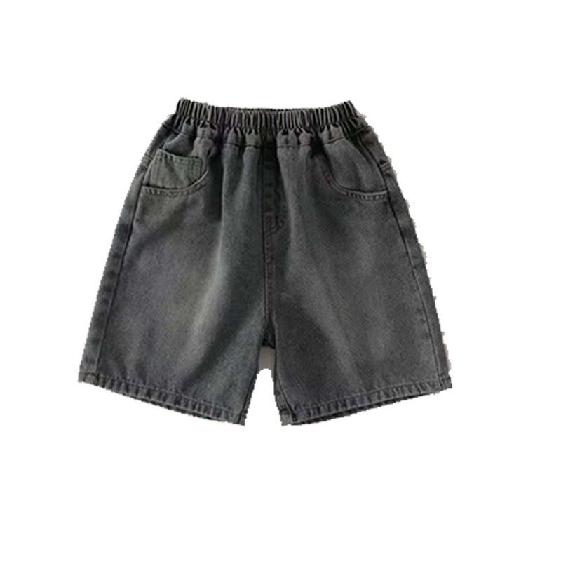 ・スタイル: 韓版・主な素材: 綿50-70%・カテゴリ: 牛仔パンツ・パンツ丈: ショート・柄: 無地・要素: トレンド・ウエスト: ハイウエスト・クロージャー: ゴムウエスト・カラー展開: デニム・サイズ展開: 110、120、130、...