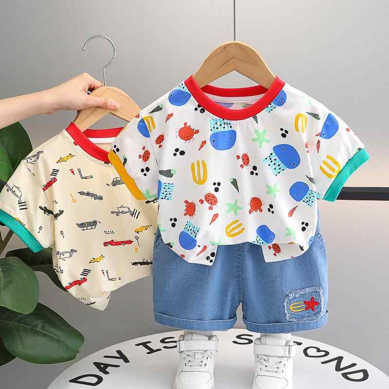 ・カテゴリ: 童セットアップ・スタイル: 韓国風・セット数: 2点セット・主な素材: 綿95%・袖丈: 短袖・パンツ丈: ショートパンツ・厚み: 薄手・ネックライン: ラウンドネック・カラー展開: ホワイト、ベージュ・サイズ展開: 80、9...