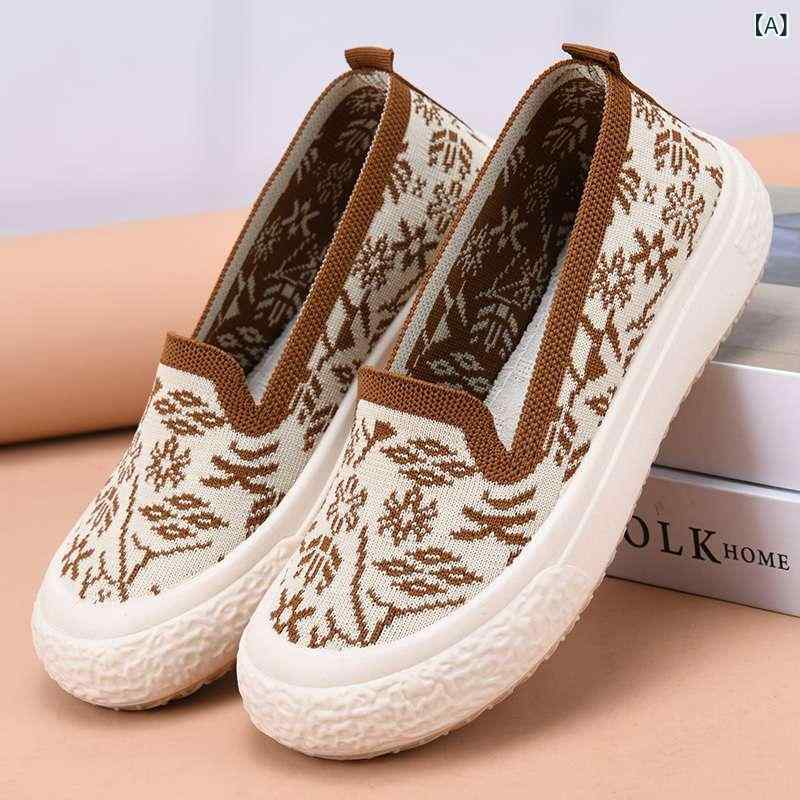 ・スタイル: カジュアル・機能: 透気性,軽便,防滑・柄: 植物花卉・靴底素材: ゴム・着用方法: スリッポン・流行要素: ローカット,ツートンカラー・内側素材: なし・靴丈: ミッドカット・つま先形状: ラウンドトゥ・ヒール高さ: 低め(...