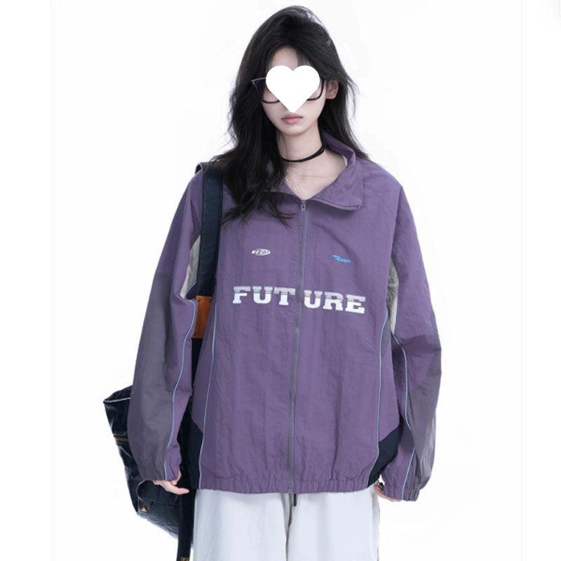 ・カテゴリ: 外套・スタイル: 気質通勤、都市風・主な素材: ポリエステル95%以上・袖丈: 長袖・袖型: ラグランスリーブ・ネックライン: スタンドカラー・カラー展開: パープル、ネイビー、ベージュ・サイズ展開: S（50kg以内）、M（...