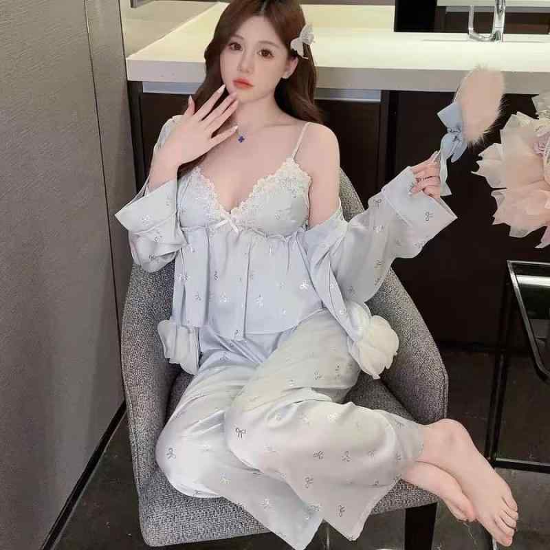 ・カテゴリ: セットアップ・スタイル: 仙女風・主な素材: ポリエステル90-95%・厚さ: 薄手・ネックライン: Vネック・袖丈: 長袖・機能: 抗菌・適用シーン: 屋外、室内・カラー展開: ブルー、ピンク・サイズ展開: M、L、XL