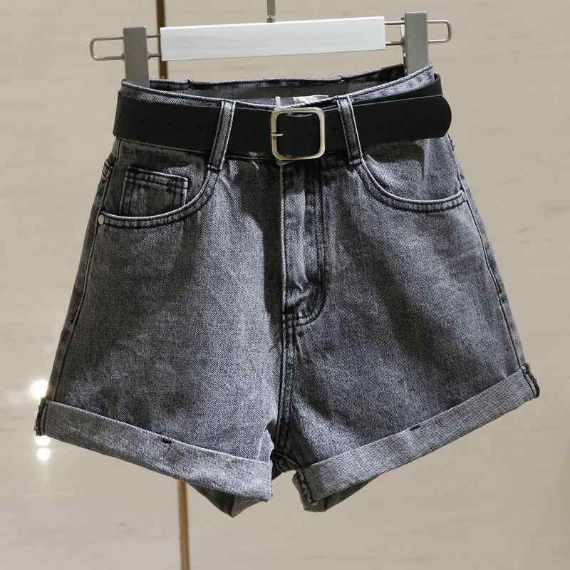 ・カテゴリ: 牛仔パンツ・スタイル: 通勤風・主な素材: 綿・主な素材含有率: 50%（含）-70%（不含）・パンツ丈: 5分丈・パンツ型: 直筒型・流行要素: 水洗・カラー展開: 黒灰色、浅藍色、黒色、白色・サイズ展開: S、M、L、XL...