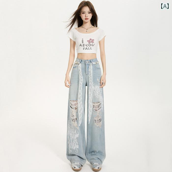 ・カテゴリ: 牛仔裤・スタイル: 通勤風・主な素材: 牛仔布・主素材: 綿50-70%・副素材: ポリエステル30%以下・パンツタイプ: 直筒型・パンツ丈: 長ズボン・ウエスト: 高腰・流行要素: ポケット・カラー展開: ライトブルー(9分...
