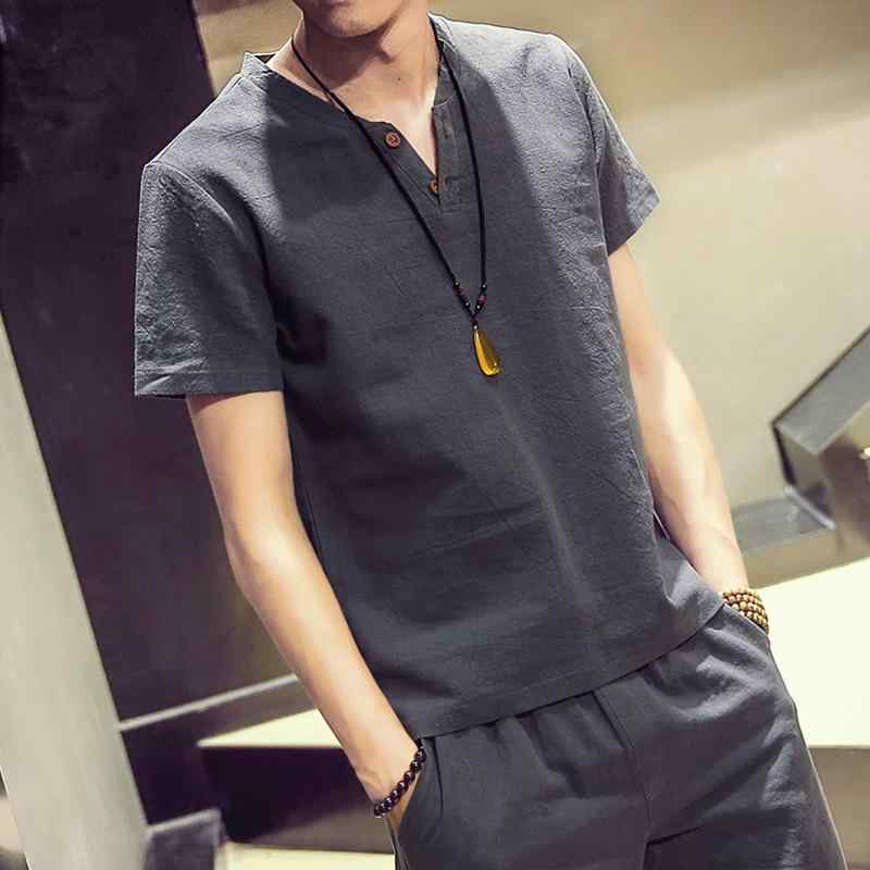 ・カテゴリ: 民族服装・スタイル: 中国風・主な素材: 麻、綿85%・適用シーン: 休闲・適用対象: 青年・デザイン詳細: ボタン飾り・加工: ピース/スプライス・カラー展開: 白色、黒色、天藍色、藏青色、灰藍色、卡其色・サイズ展開: M、...