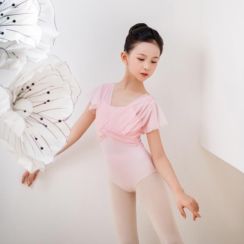 ・対象性別: 女・適用ダンスタイプ: 芭蕾・スタイル: 甜美・要素: 可爱、花边、可开档・面料名称: 秘鲁棉・主面料成分: 锦纶/尼龙・主面料成分含量: 锦纶75%、氨纶25%・安全等级: B类・カラー展開: 藍色、粉色、绿色、黄色、藍色纱...