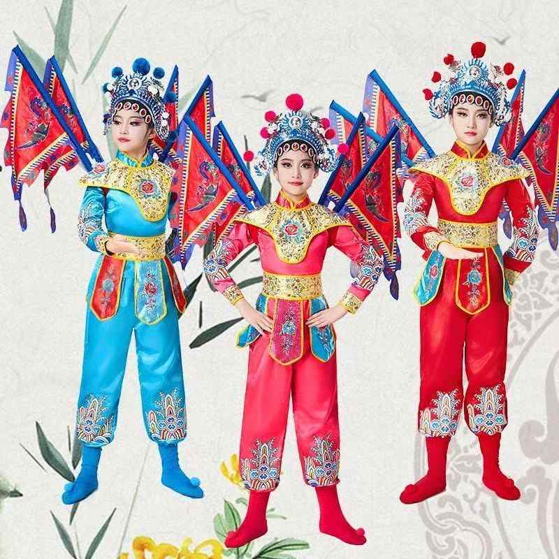 ・性別: 中性・ダンスタイプ: 民族・要素: 拼色・スタイル: 民族風、復古風、中国風、民国風、国潮風、伝統古典風・主素材: 醋酯繊維60%・製品カテゴリ: 童装ダンス服・カラー展開: 赤、ピンク、青・サイズ展開: 100、110、120、...